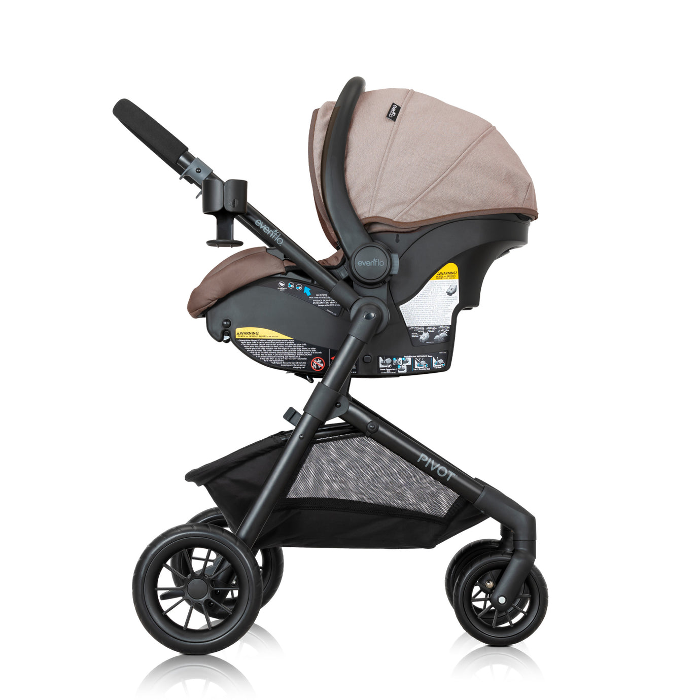 Pivot Modular Travel System with LiteMax Infant Car Seat | Evenflo ...