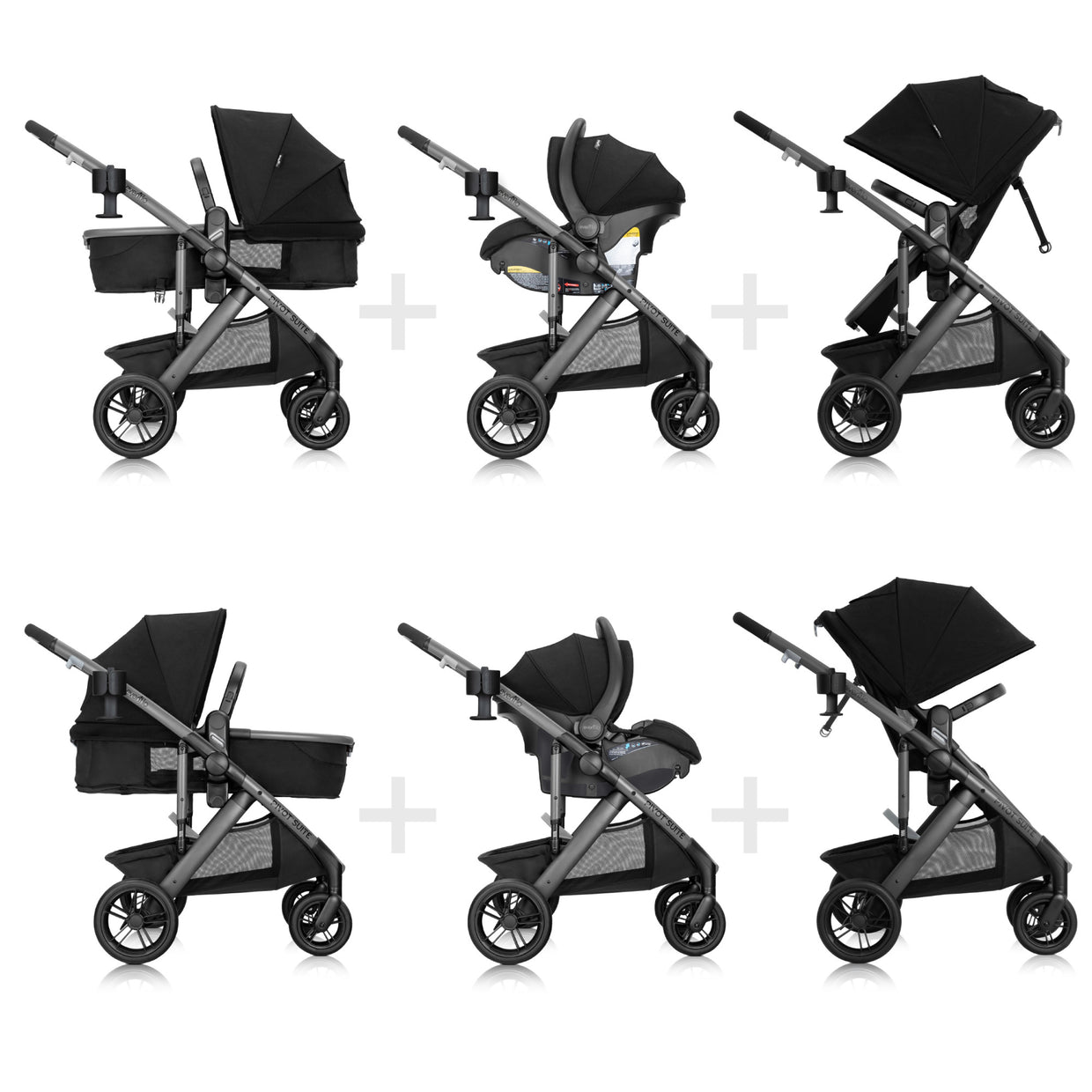 Pivot Suite Modular Travel System with LiteMax Infant Car Seat ...
