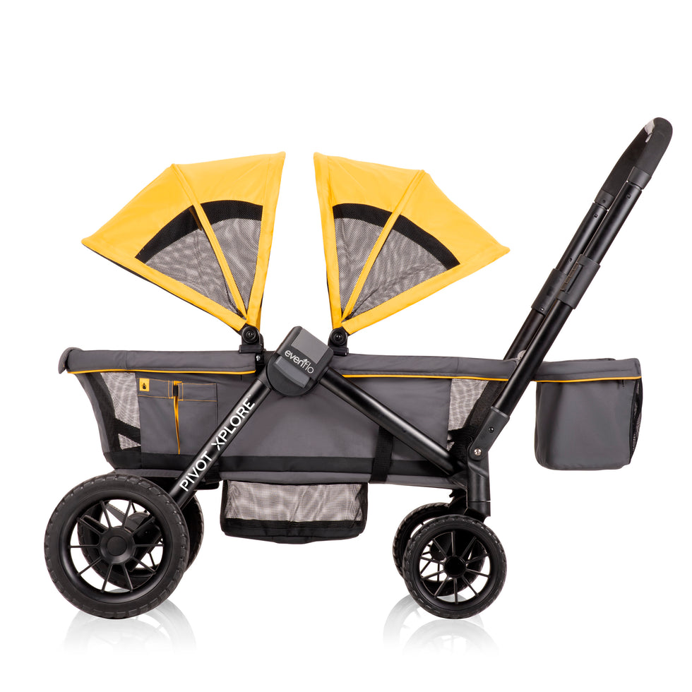Pivot Xplore All-Terrain Stroller Wagon | Evenflo® Official Site ...